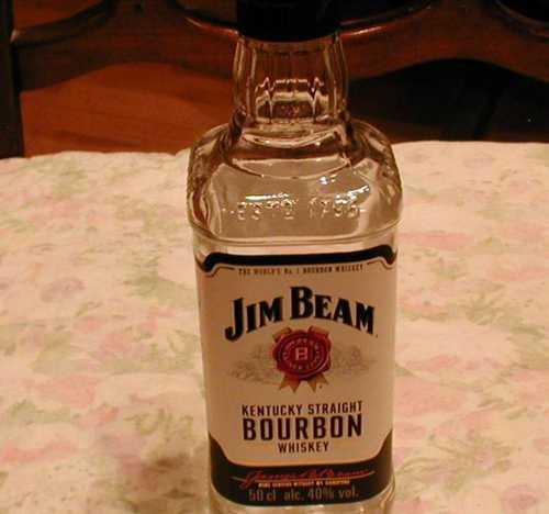 Бутылка из под Виски (Бурбона) Jim Beam 0,5 л