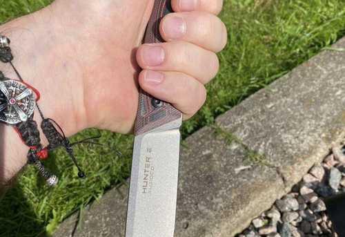 Туристический нож Hunter 2 red сталь AUS10Co