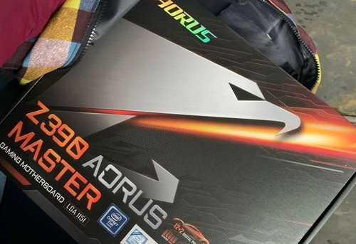 Материнская плата z390 aorus master