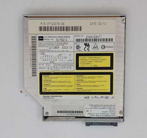 Привод DVD-RW CP124076-06, SD-R2212, Fujitsu-Sieme