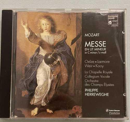 CD Mozart Messe en ut mineur in C minor/c-moll