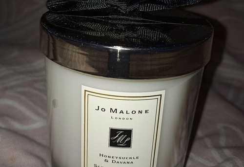 Jo malone honeysuckle & davana свеча