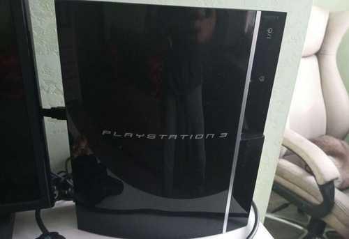 Sony PS3 fat прошитая 465гб