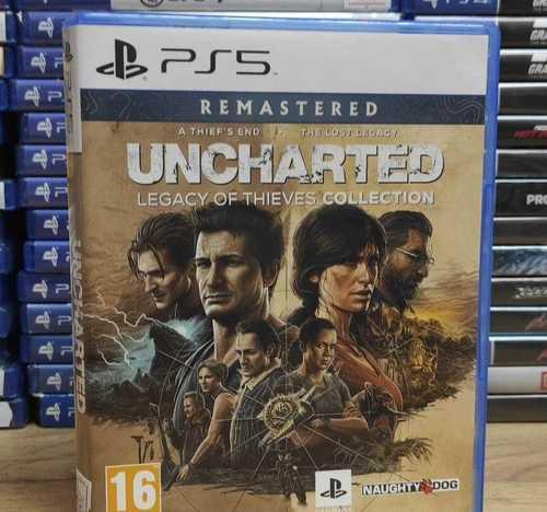 Uncharted коллекция ps5