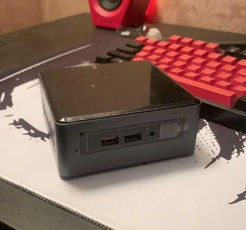 Мини-пк компьютер intel NUC7