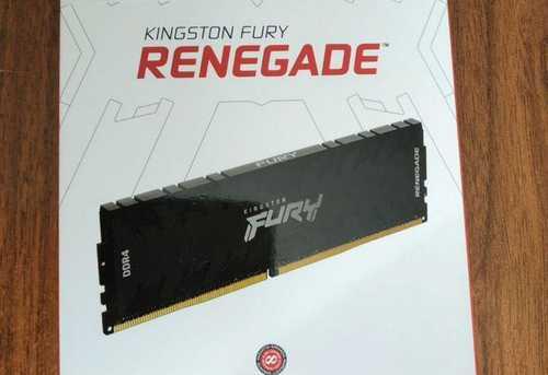 Память Kingston fury Renegade KF432C16RBK2/16;16гб