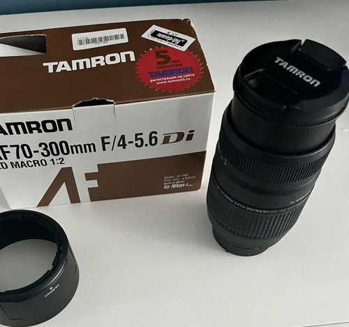 Объектив Tamron AF 70-300mm