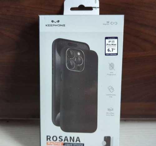 Чехол Keephone Rosana для iPhone 15 Pro Max