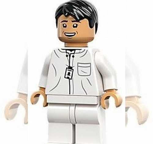 Lego jw112 Dr. Wu - White Lab Uniform