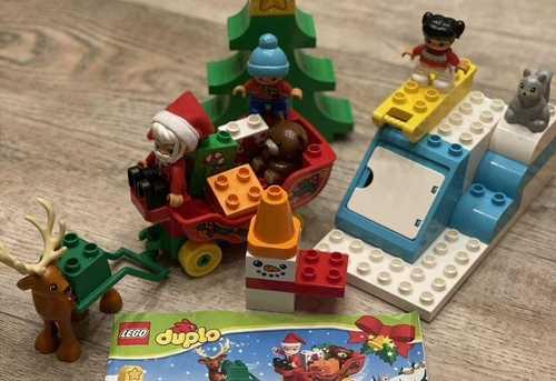 Lego duplo 10837 новый год