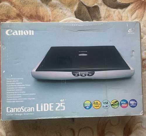 Сканер canoscan lide 25