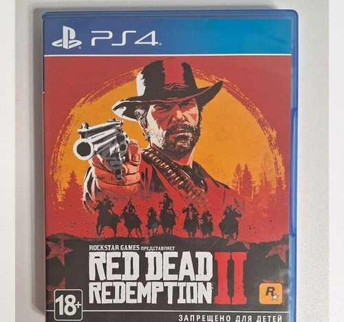 Диск Red Dead Redemption 2 (PS4, PS5)