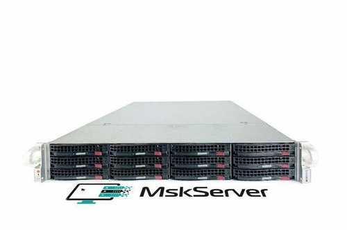 Сервер Supermicro 6028U-trtp+ 2x E5-2643v3 512Gb