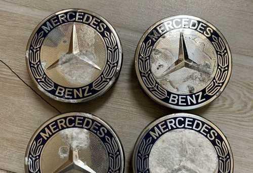 Оригинальные заглушки на литые диски Mercedes