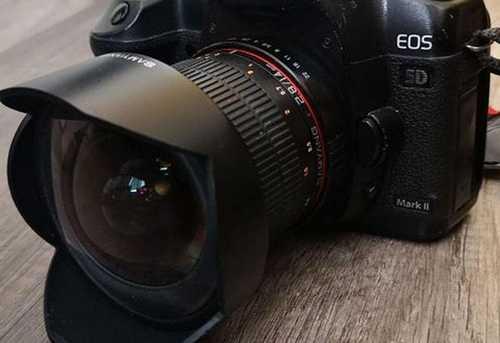 Canon 5D Mark II + Обьектив