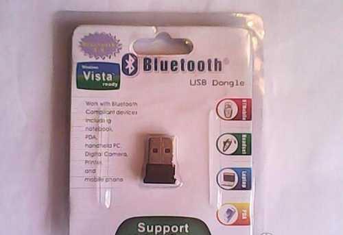 Адаптер USB Bluetooth 2.0 Dongle для пк и ноутбука