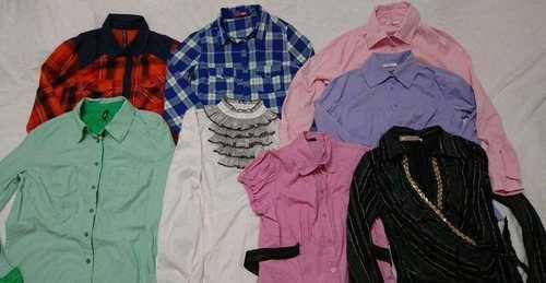 Рубашки, блузки женские 42-44 размер