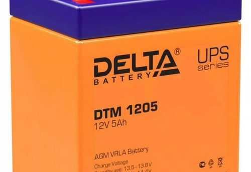 Аккумулятор delta DTM 1205
