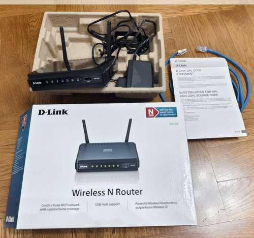 Wifi роутер d link 620