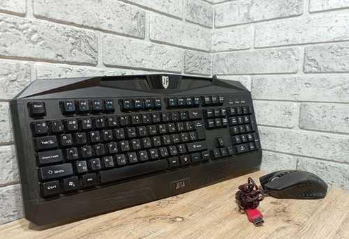 Игровая клавиатура Jet.A GamingLine K16 LED Black