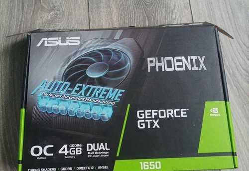 Видеокарта gtx 1650 Phoenix