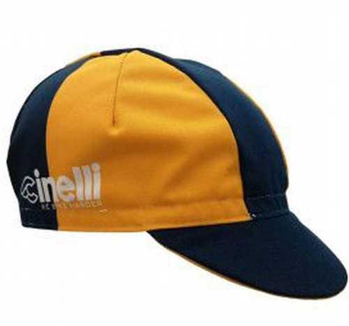 Велокепка Cinelli Cap We Bike Harder Blue/OS