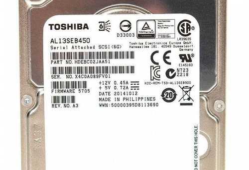 Жесткий диск Toshiba 450Gb AL13SEB450 SAS 2.5