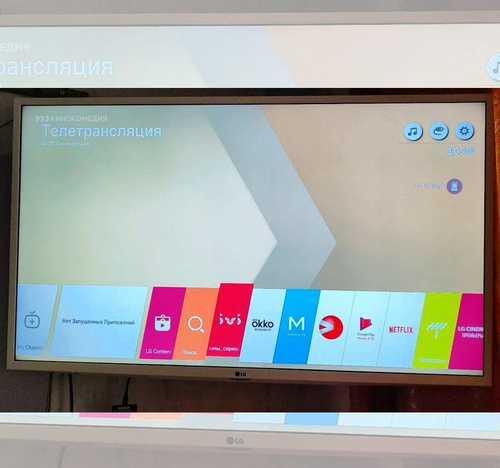 Телевизор LG 43uh619v 4k SMART Samsung ue40f6100