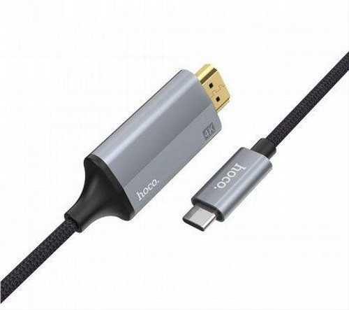 Кабель hdmi - Type-C 1.8m 4k Hoco UA13