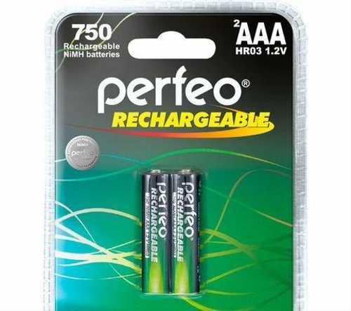 Аккумулятор Perfeo R3 (AAA) 750 мАч 2bl (40, 240)
