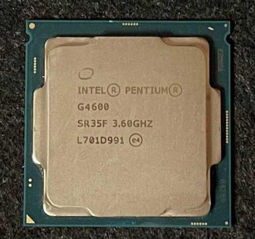 Процессор intel pentium g4600 lga 1151