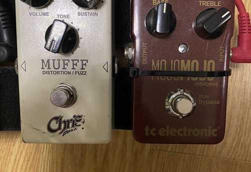 Гитарные педали fuzz, distortion, overdrive