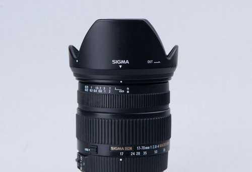 Sigma 17-70mm f/2.8-4 dc macro hsm Sony A