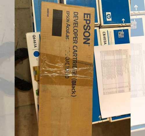 Epson C13S050100 картридж черный (дефект коробки)