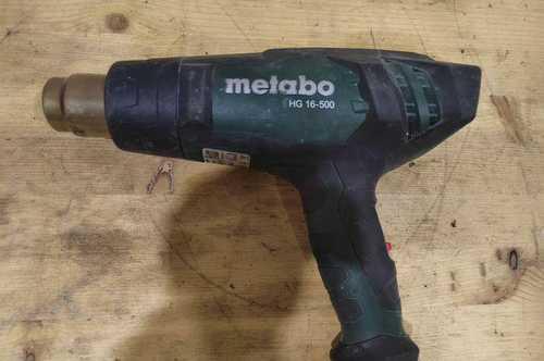 Фен строительный metabo hg 16-500