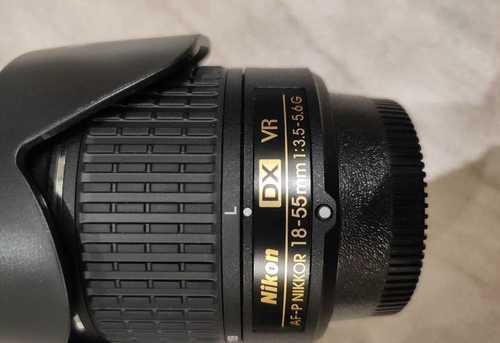 Продам AF-P nikkor 18-55mm 1:3,5-5,6G