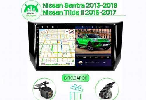 Магнитола 2.16 Nissan Sentra 2013-2019 Андроид