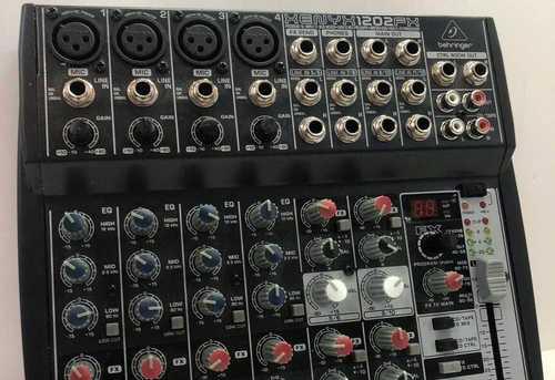 Микшерный пульт behringer xenyx 1202fx