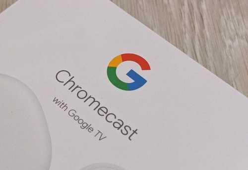 Медиаплеер Google Chromecast with Google TV