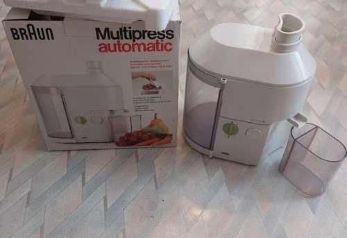 Соковыжималка Braun Multipress MP 80