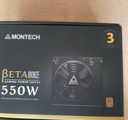 Блок питания montech beta 550W