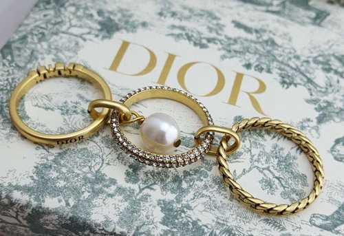 Кольцо сет Dior