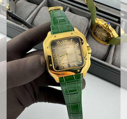 Мужские Часы Cartier Santos 40мм