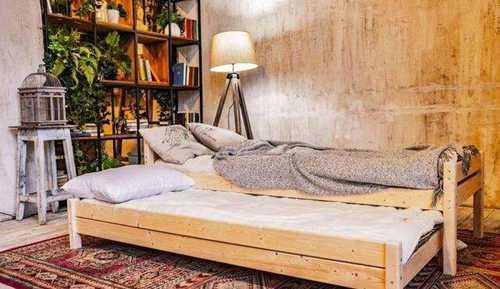 Кровать GreenMebel с выдвижным спальным местом