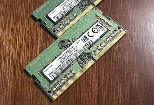 Оперативная память ddr4 8gb samsung