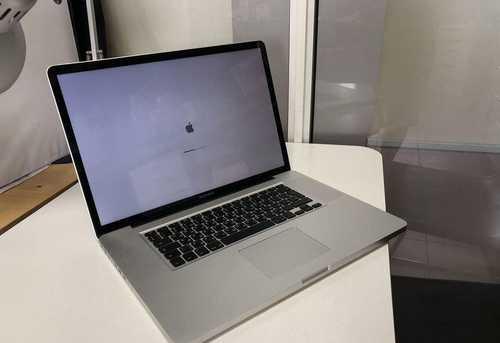 MacBook Pro 17 (2010), 500 ГБ, Core i5, 2.53 ГГц, RAM 4 ГБ, GeForce GT 330M 0.5 ГБ