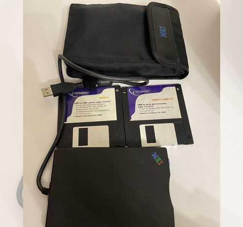 Floppy usb дисковод IBM в оригинальном чехле