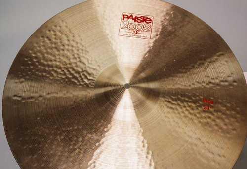 Paiste 2002 ride 24 crash 22