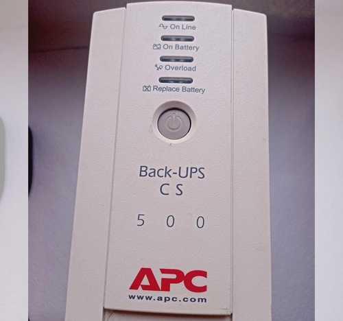 Ибп apc Back ups cs 500