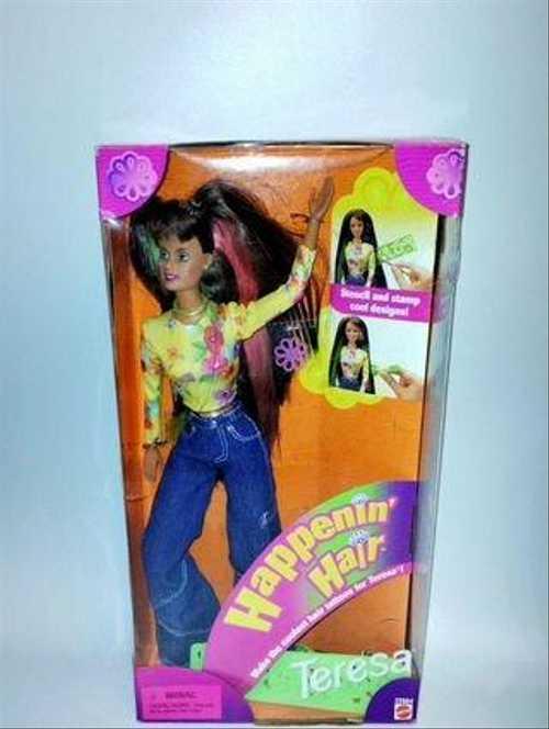 Меняет цвет волос/Barbie Happenin' Hair Teresa 199